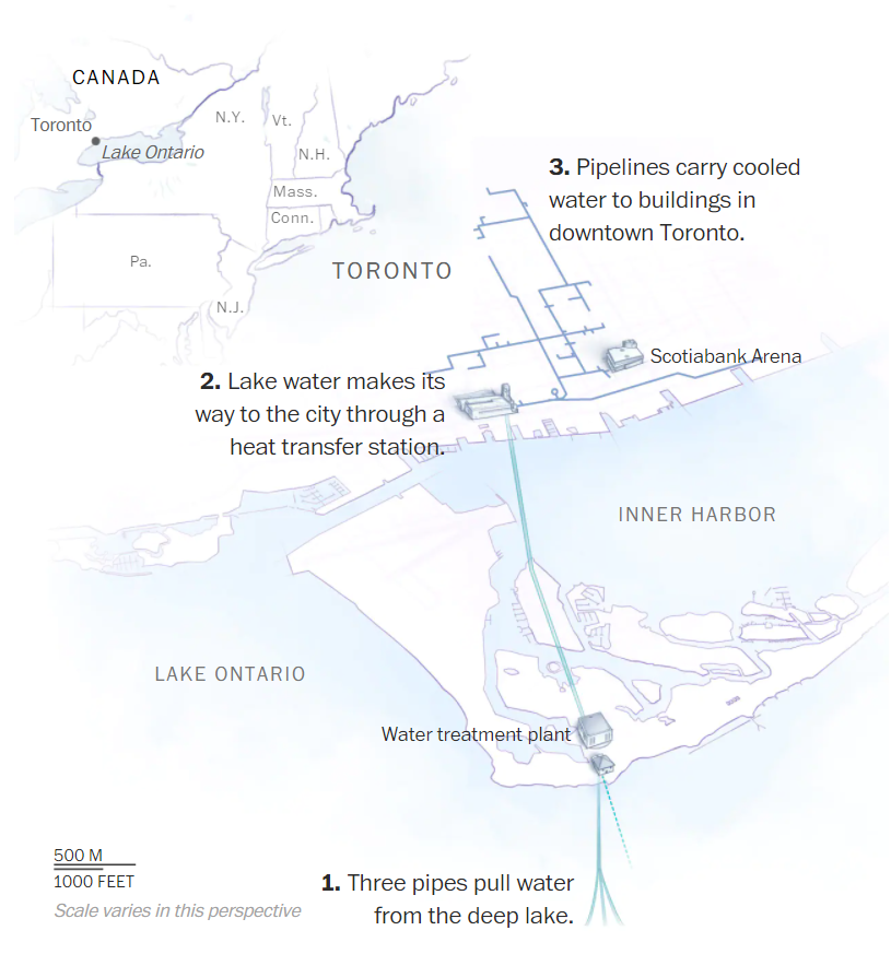 Toronto is home to the world’s largest lake-powered cooling system ...